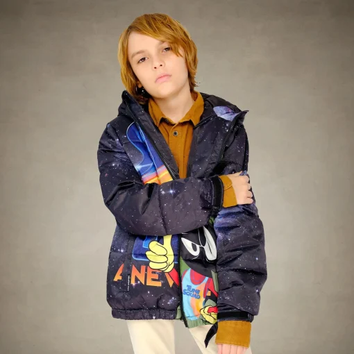 Boy's Space Jam Puffer Jacket - FINAL SALE - Comfort Jackets